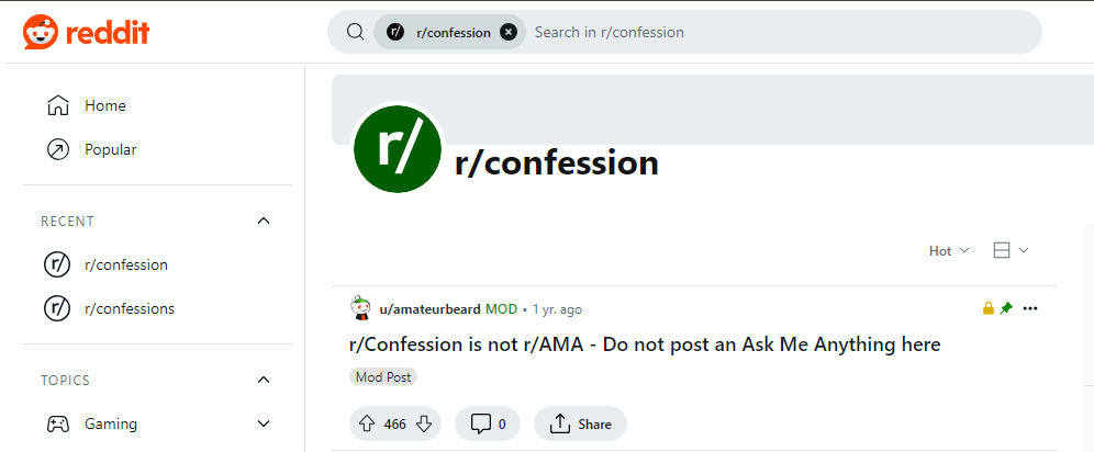 Reddit Confessions: Exploring the Depths of Online Anonymity ...